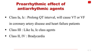 Management of cardiac arrhythmias | PPTX | Heart and Cardiovascular ...