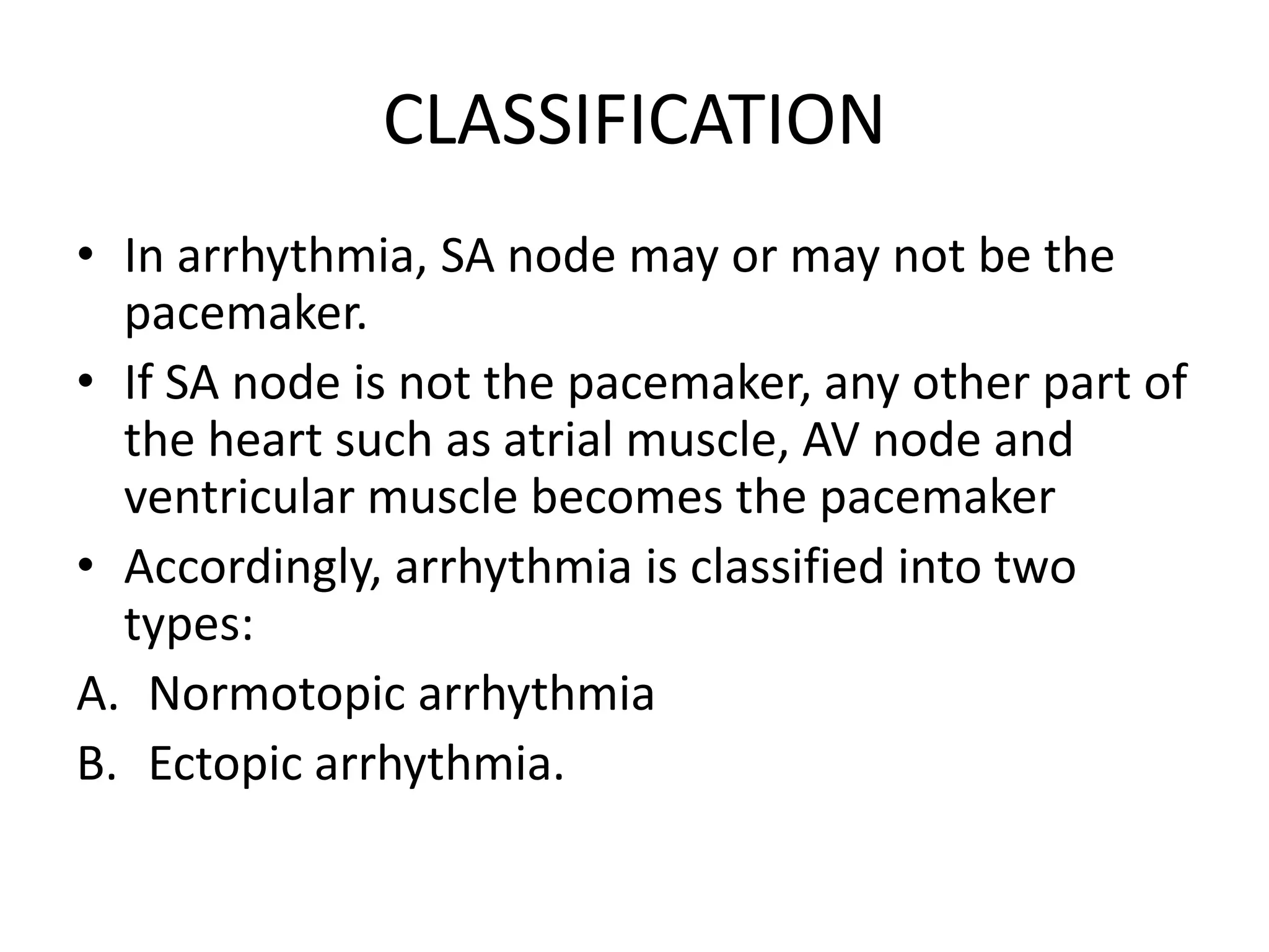 Arrhythmia | PPT