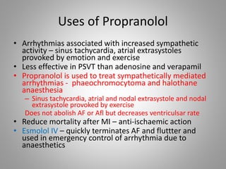 Antiarrhythmic drugs - drdhriti | PPTX
