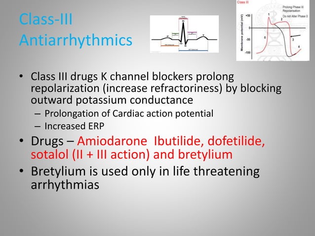 Antiarrhythmic drugs - drdhriti | PPTX