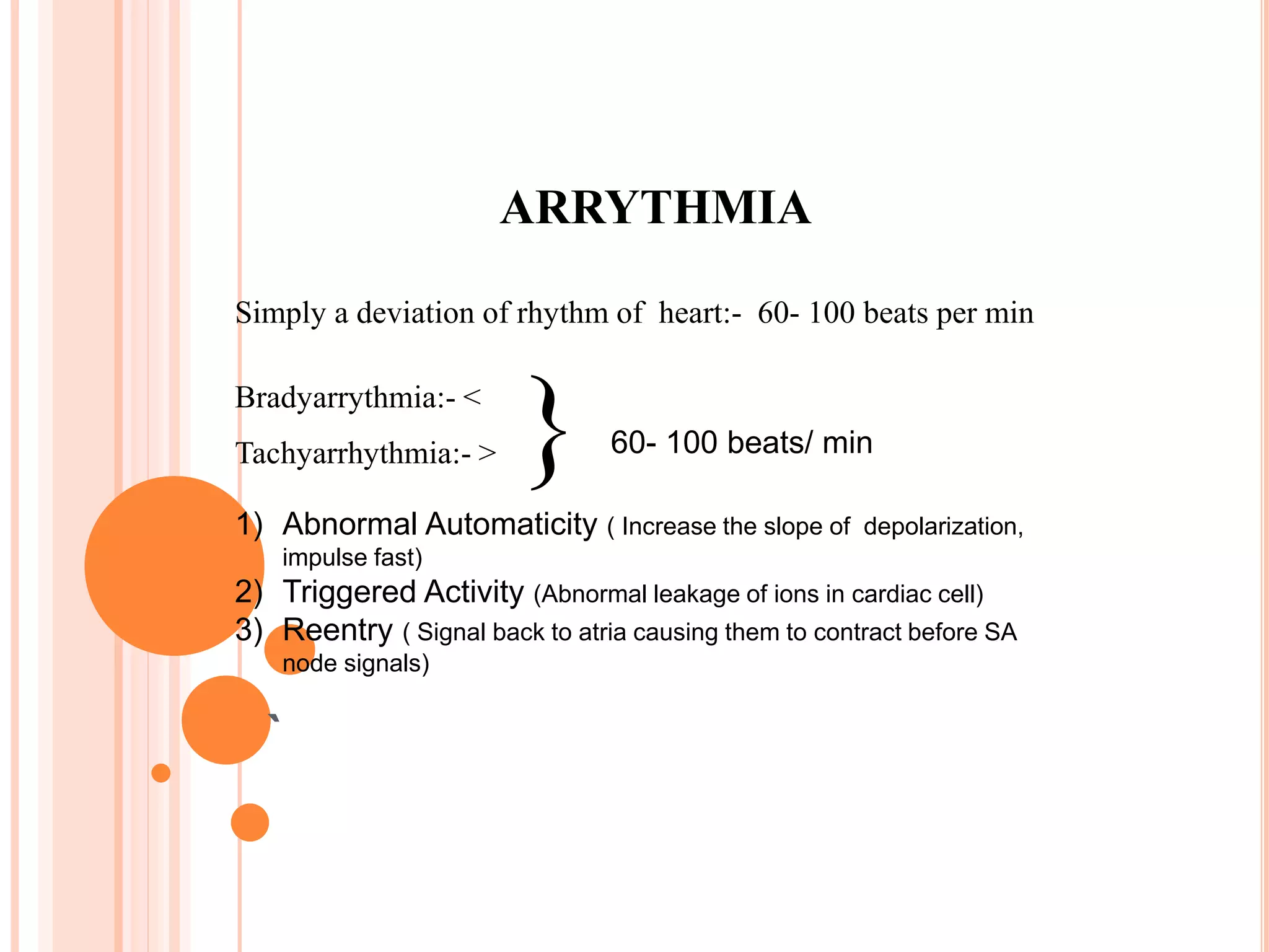 Arrhythmia ppt | PPT