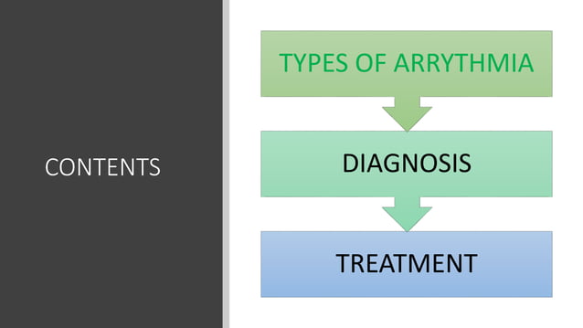 Arrhythmias | PPTX | Heart and Cardiovascular Diseases | Diseases and Conditions