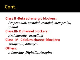 Arrhythmias | PPTX