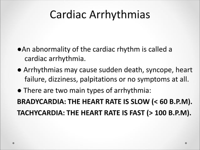 Arrhythmias | PDF | Heart and Cardiovascular Diseases | Diseases and Conditions