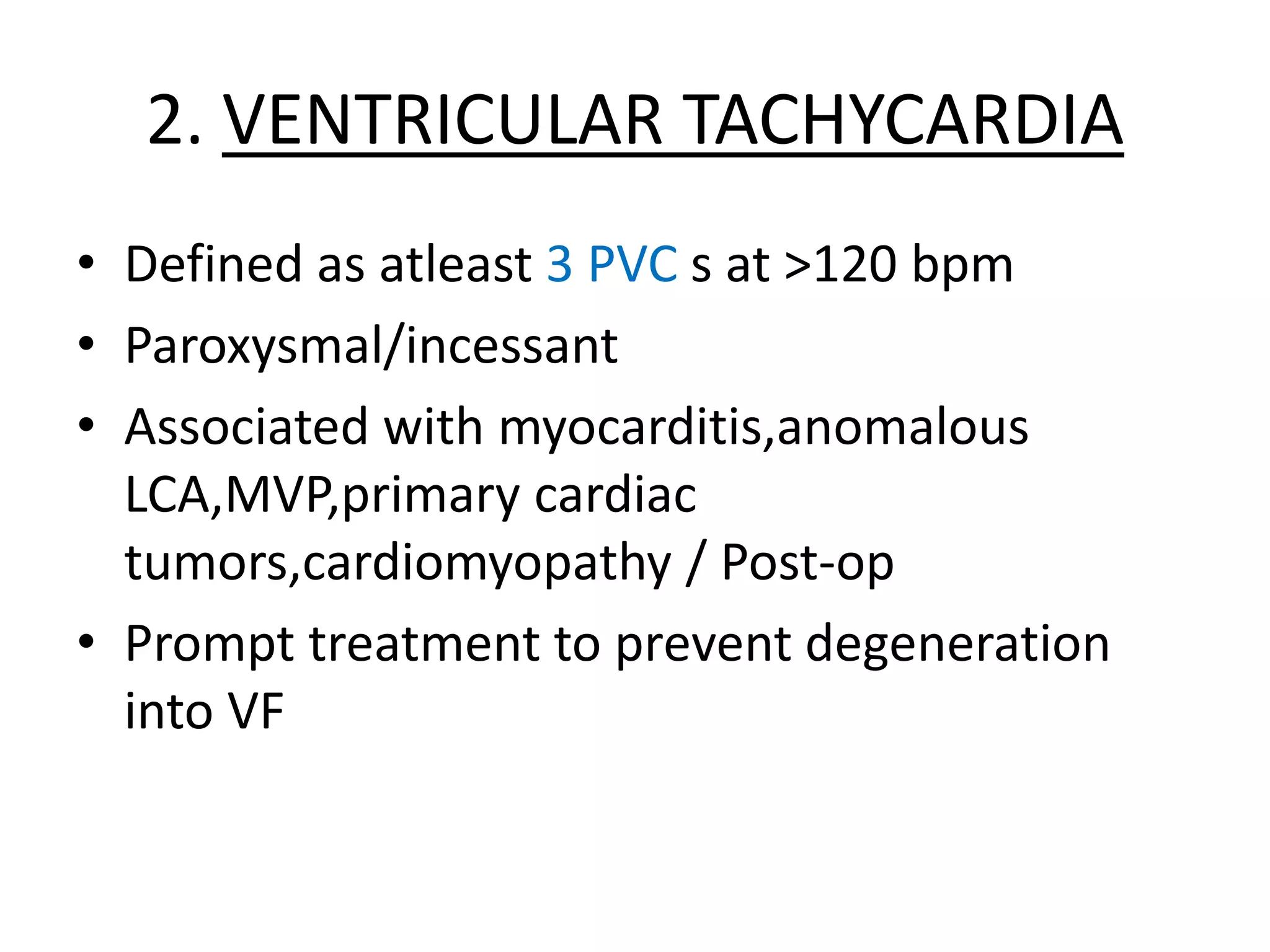 Arrhythmias in children | PPTX