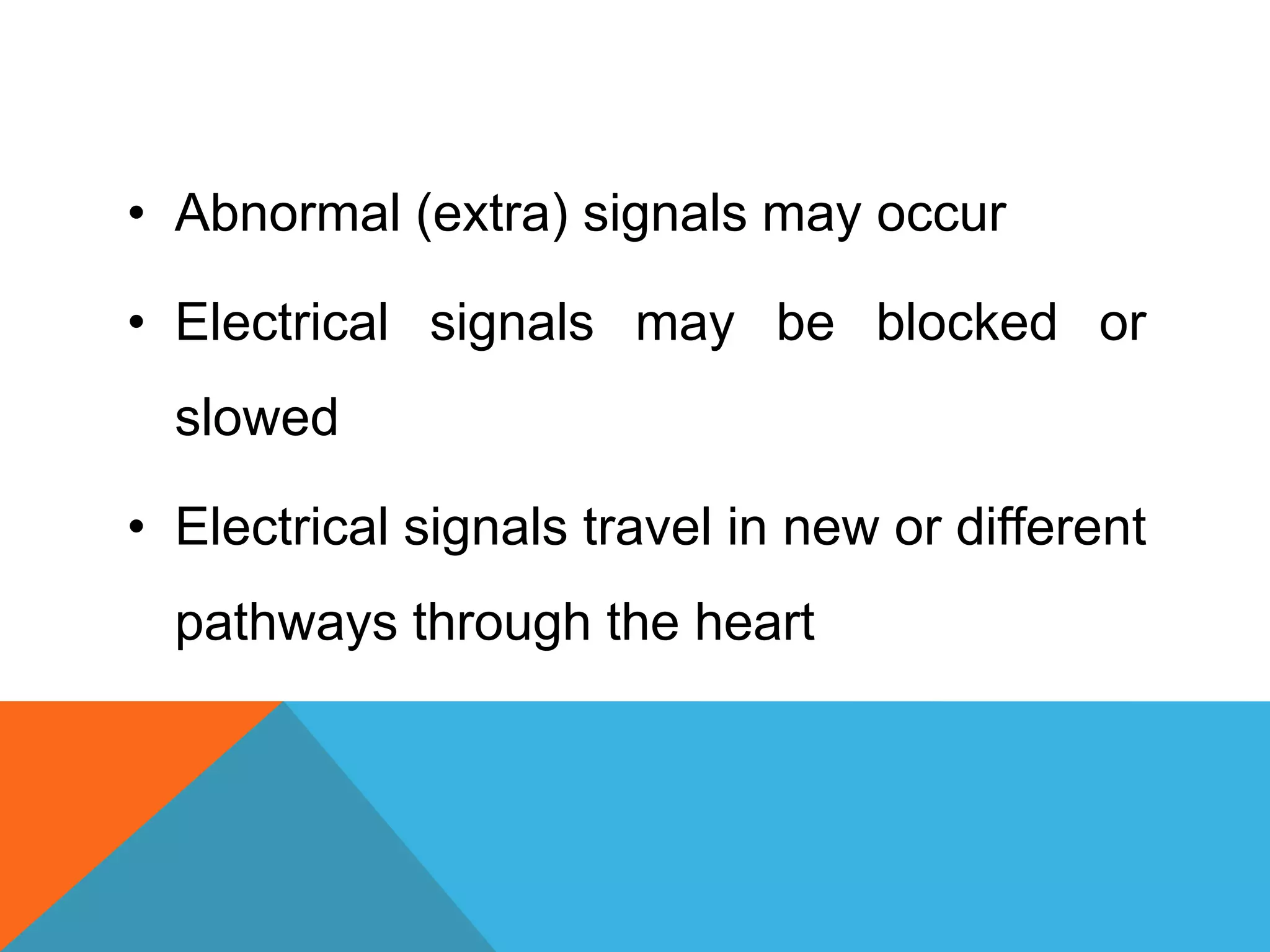 Arrhythmias, wpw syndrome, heart attack & ventricular fibrillation | PPTX