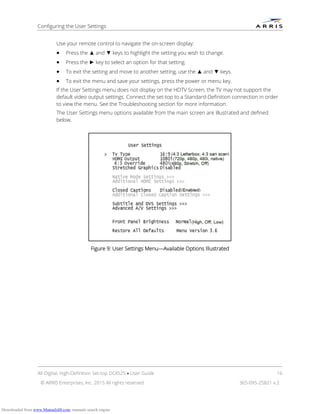 Arris Router Manual