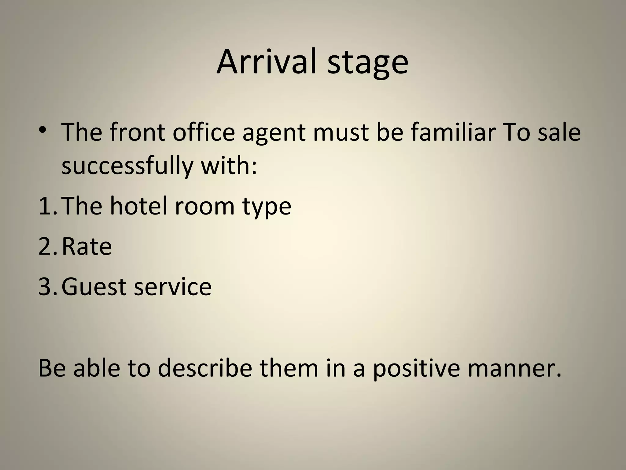 Arrival & departure | PPT