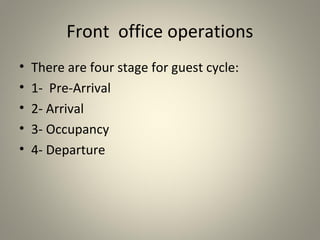 Arrival & departure | PPT
