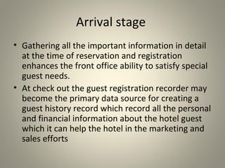 Arrival & departure | PPT