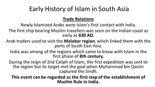 Arrival of Islm in south asia.pdf