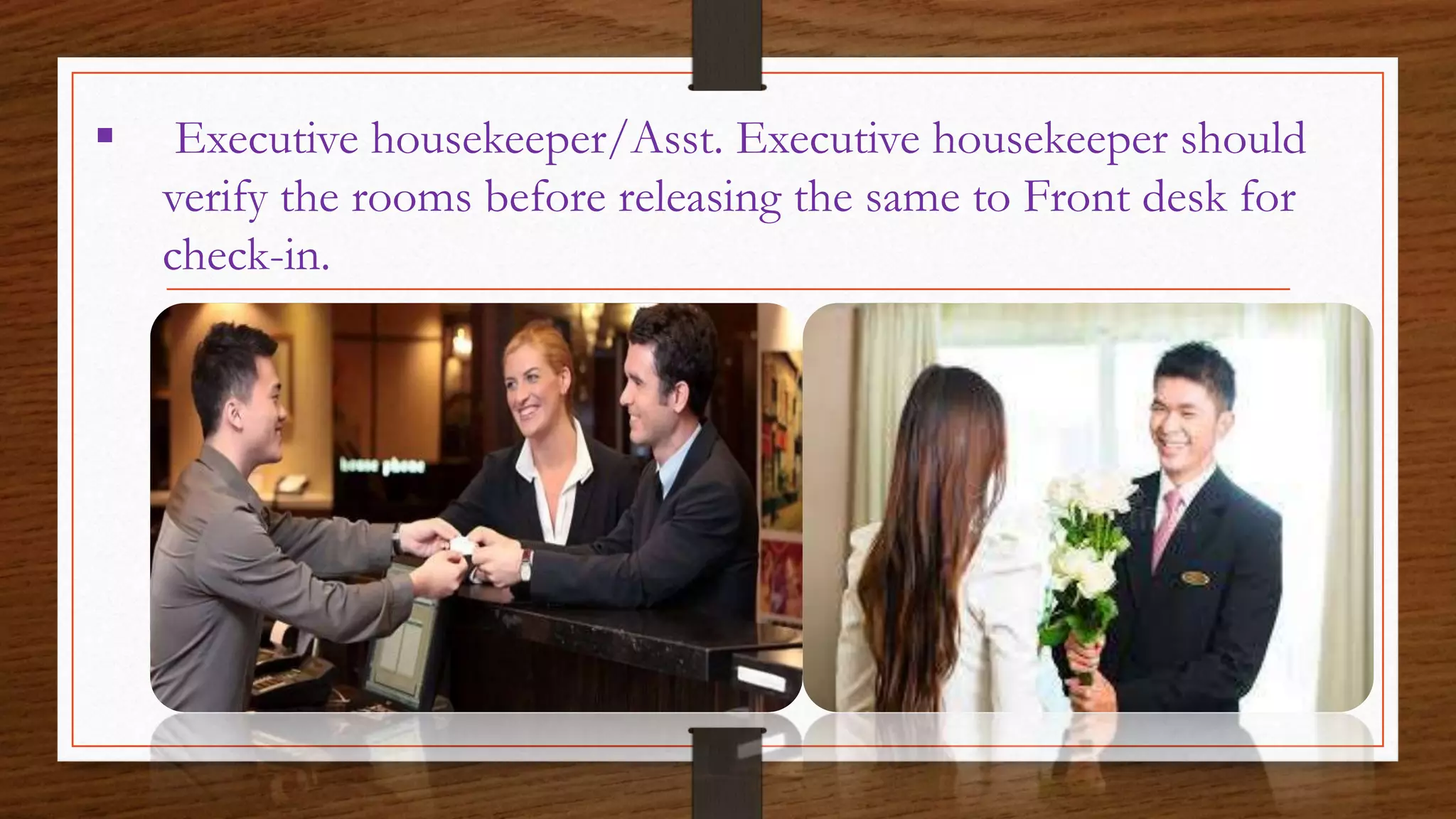 Arrival & pre - arrival front office | PPTX
