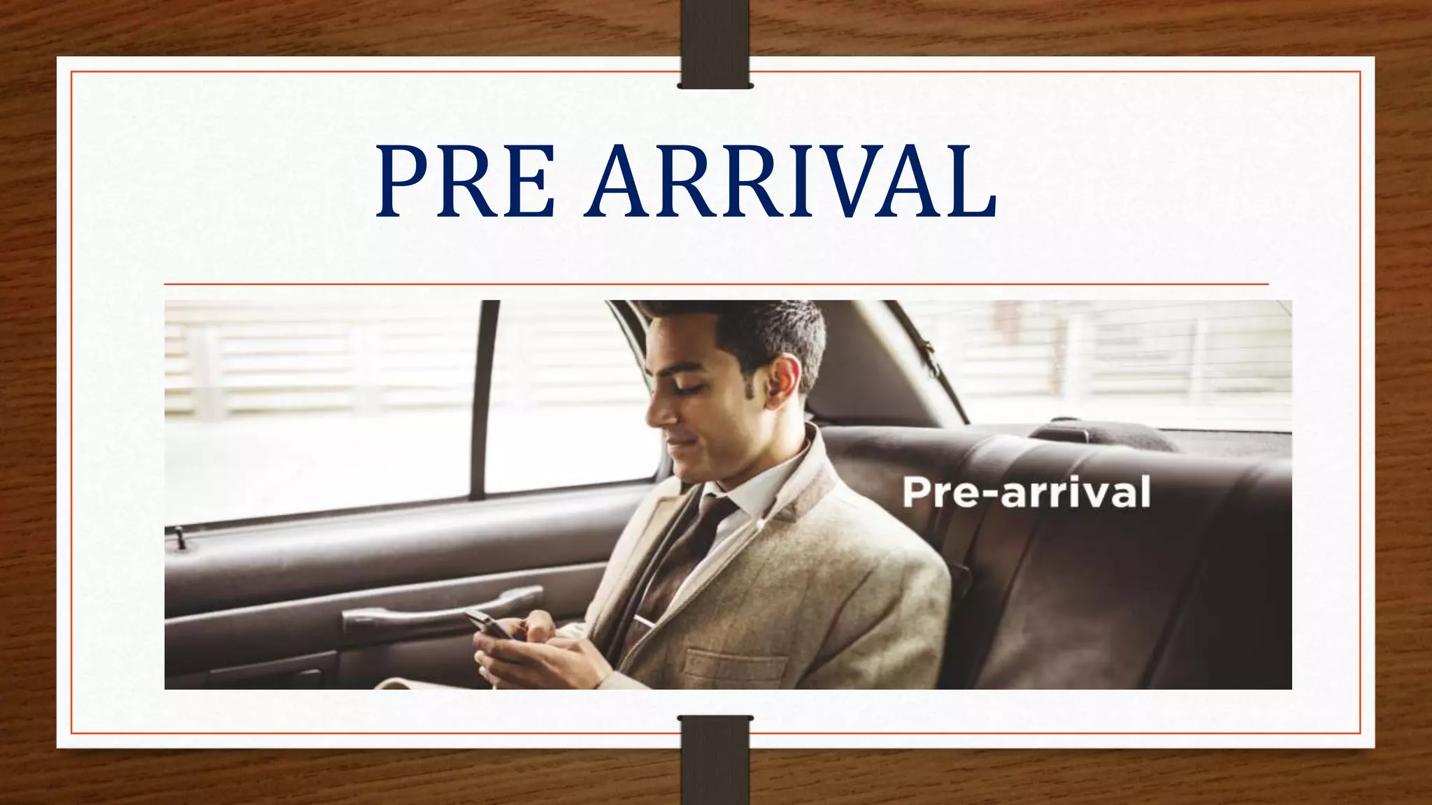 Arrival & pre - arrival front office | PPTX | Hotels and Motels ...