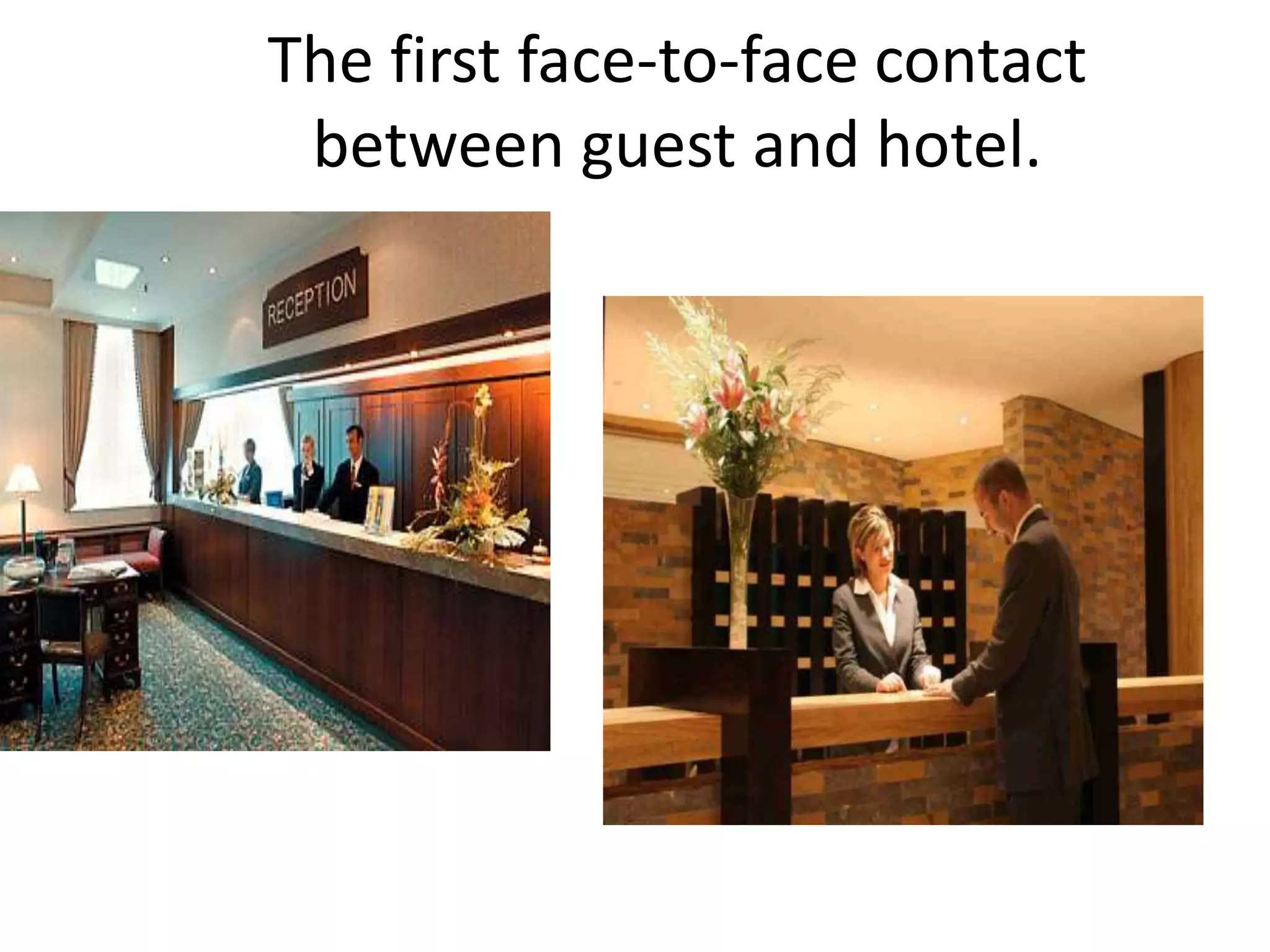 Arrival, registration, check in, rooming for FIT, Groups, VIP, Crew | PPTX