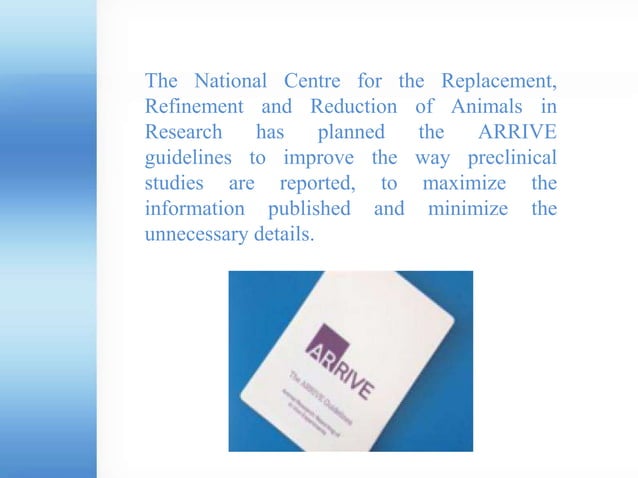 ARRIVE Guidelines | PPTX