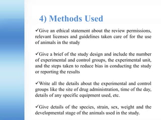 ARRIVE Guidelines | PPTX