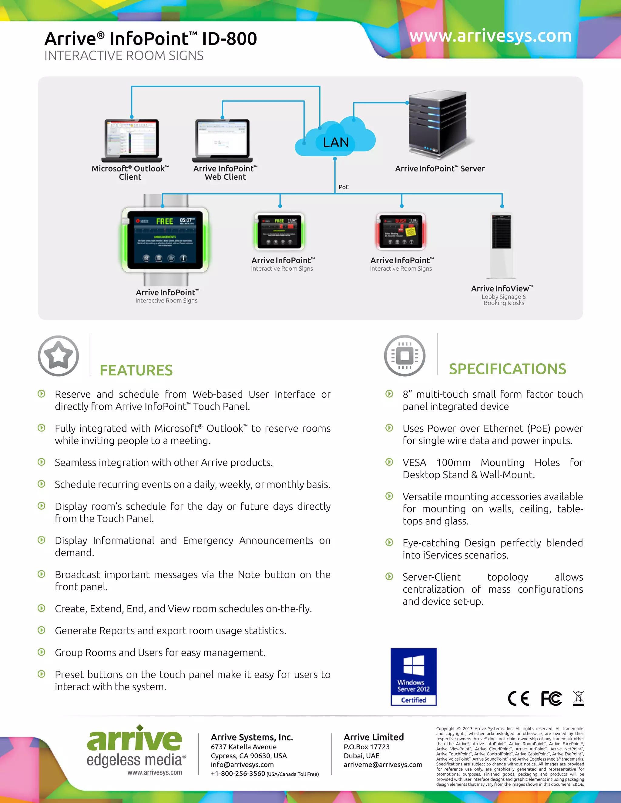 Arrive InfoPoint Brochure | PDF