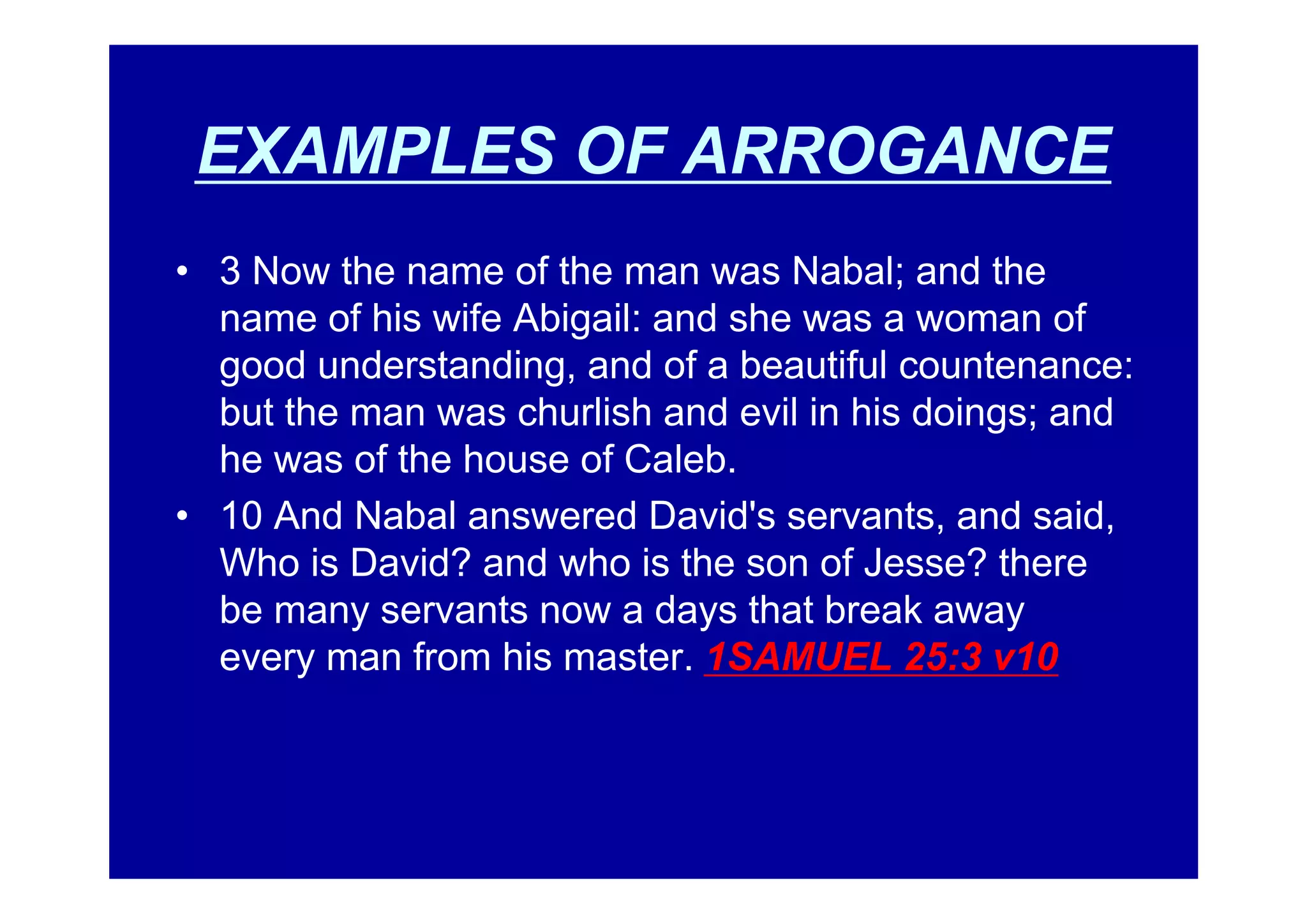 ARROGANCE | PDF