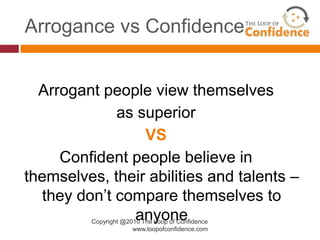 Arrogance Vs Confidence