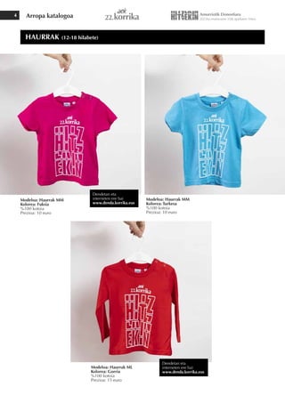 Arropa katalogoa 22 5 | PDF