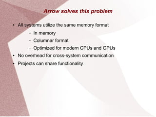 Apache Arrow | PDF