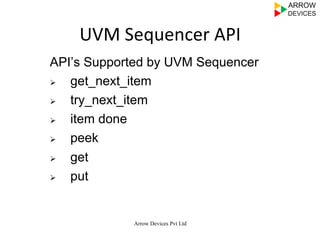 UVM: Basic Sequences | PDF