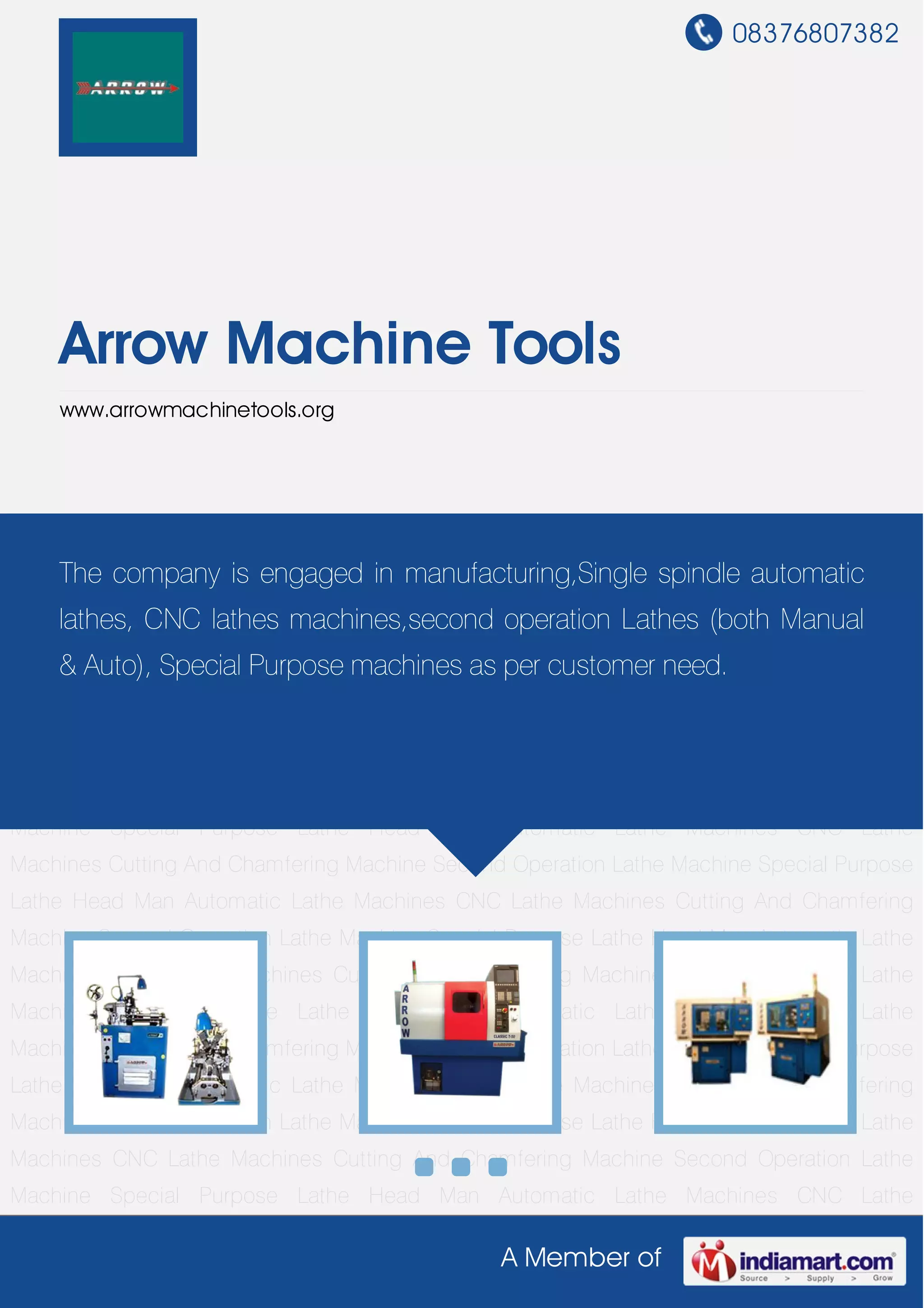 Arrow machine-tools | PDF
