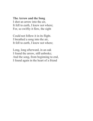 Arrow and the song | DOCX