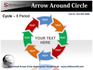 Download Arrow Circle Powerpoint Template | PPTX