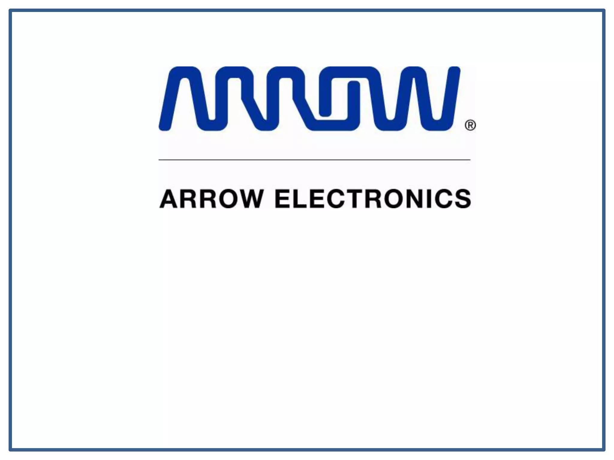 Arrow electronics case b2 b | PPTX