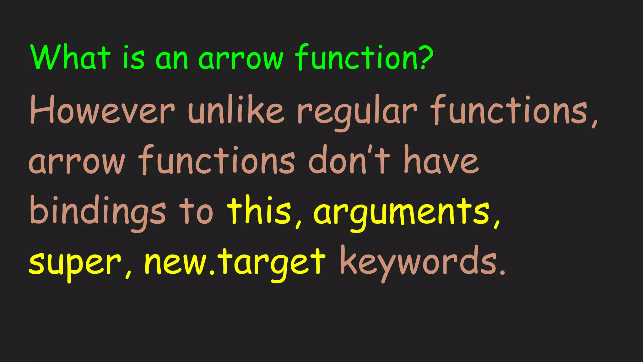 Javascript Arrow function | PPT Javascript Arrow function | PPT