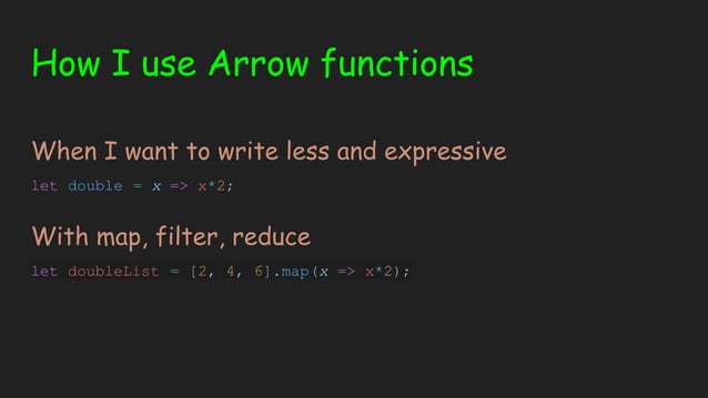 Javascript Arrow Function Pdf Programming Languages Computing