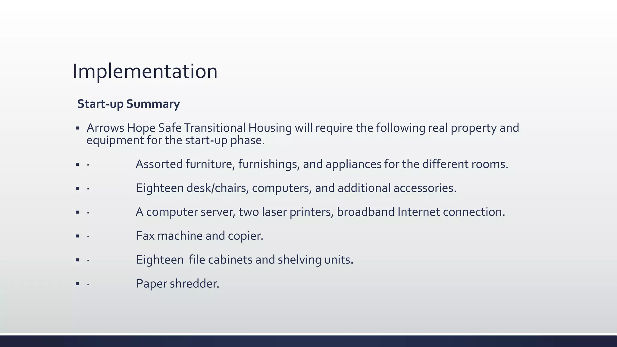 Arrows HOPE SAFE HOUSING business presentation (widescreen)powerpoint | POTX