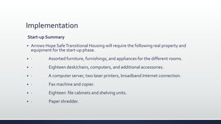 Arrows HOPE SAFE HOUSING business presentation (widescreen)powerpoint ...