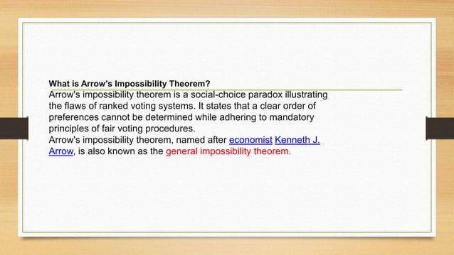 arrowsimpossibilitytheorem-220603081823-4733ec7f (1).pptx | Elections ...