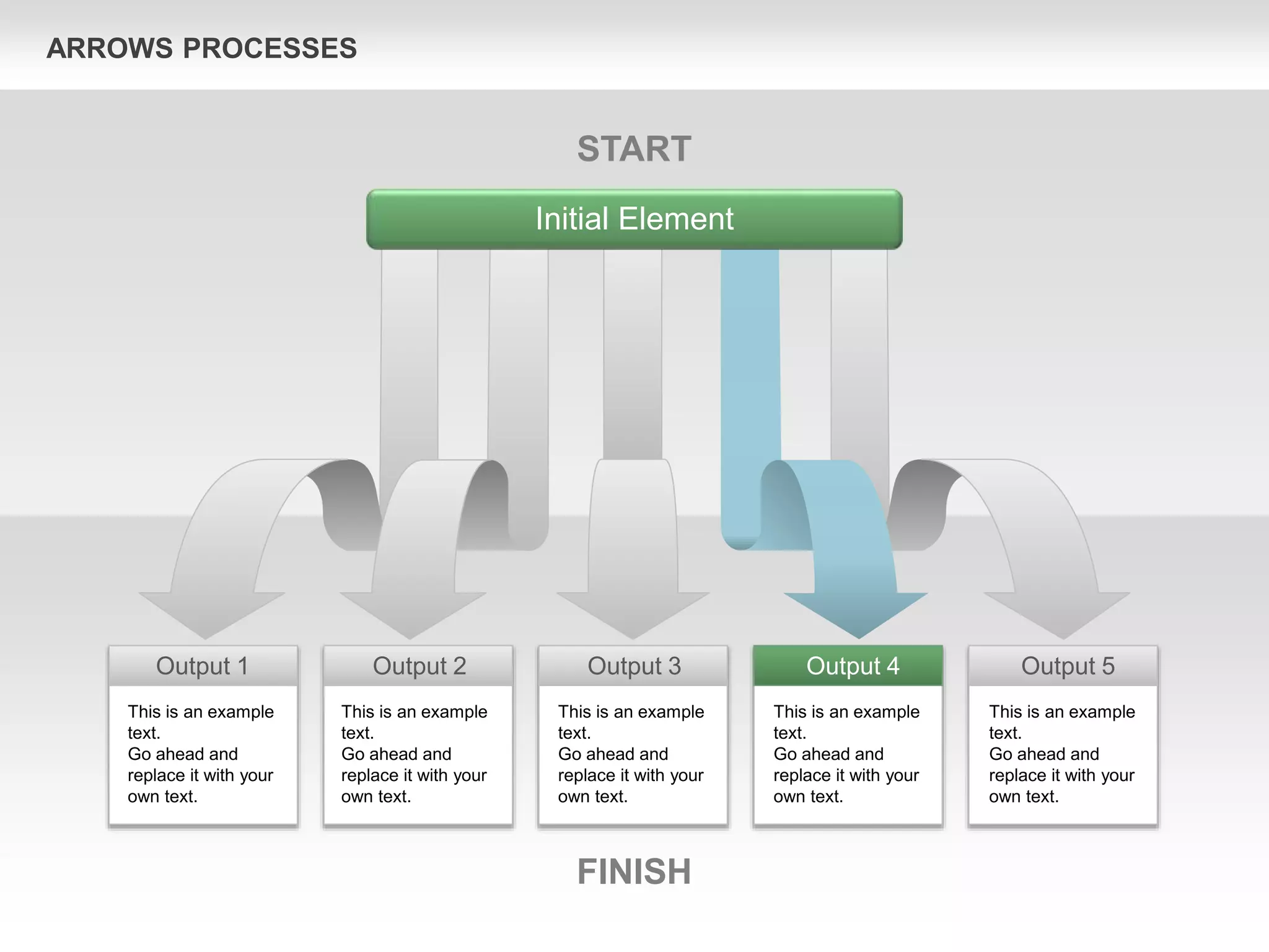 Processes with Cascade Arrows Toolbox (for PowerPoint and Google Slides ...