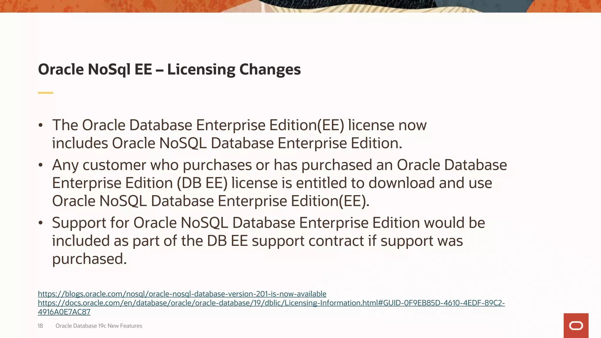 Novinky ve světě Oracle DB a koncept konvergované databáze | PDF
