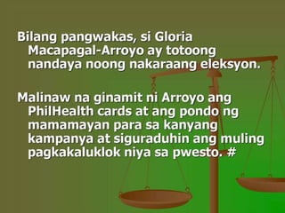 Arroyo | PPT