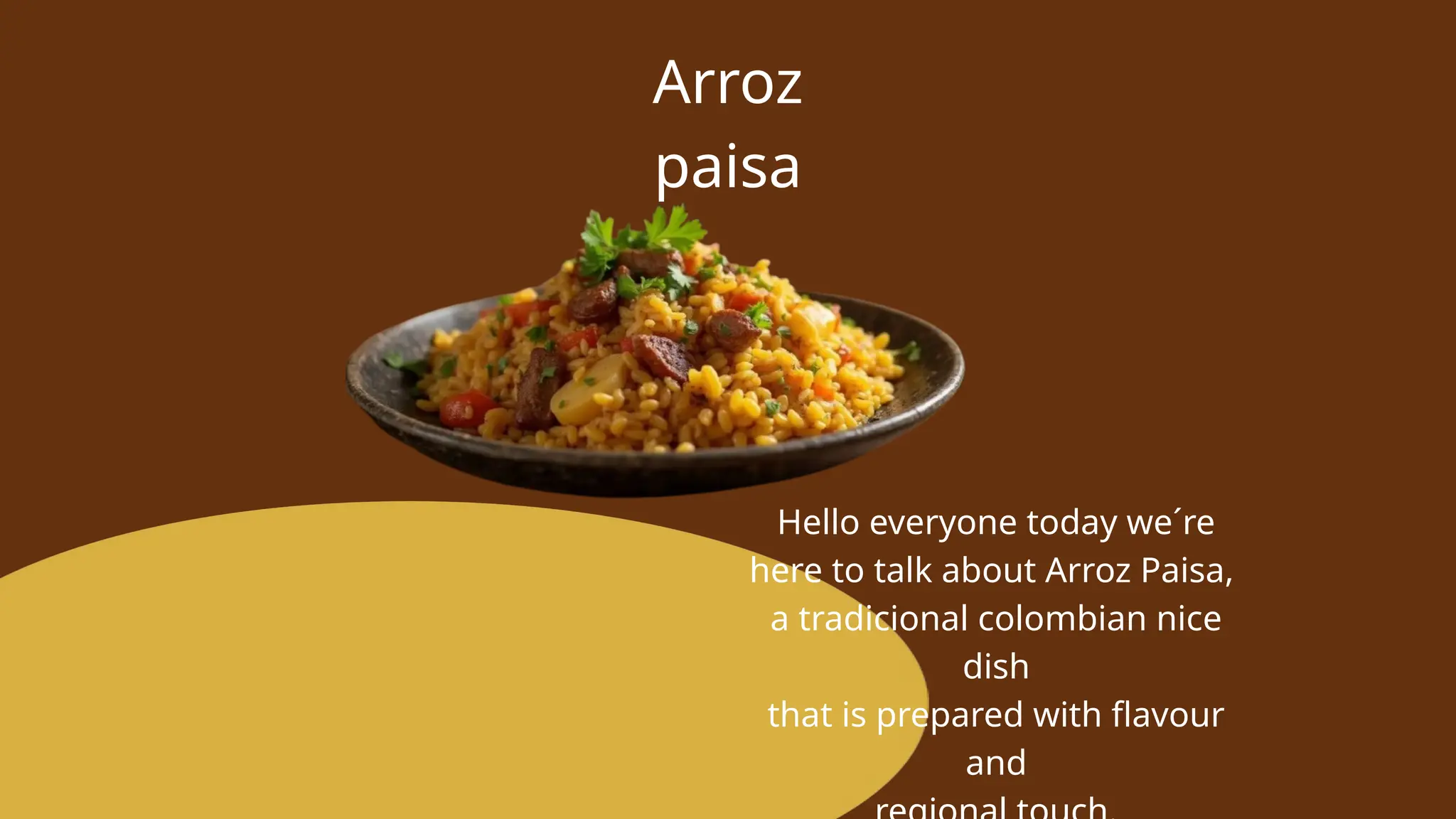 Ingredientes y receta Arroz Paisa Col.pptx
