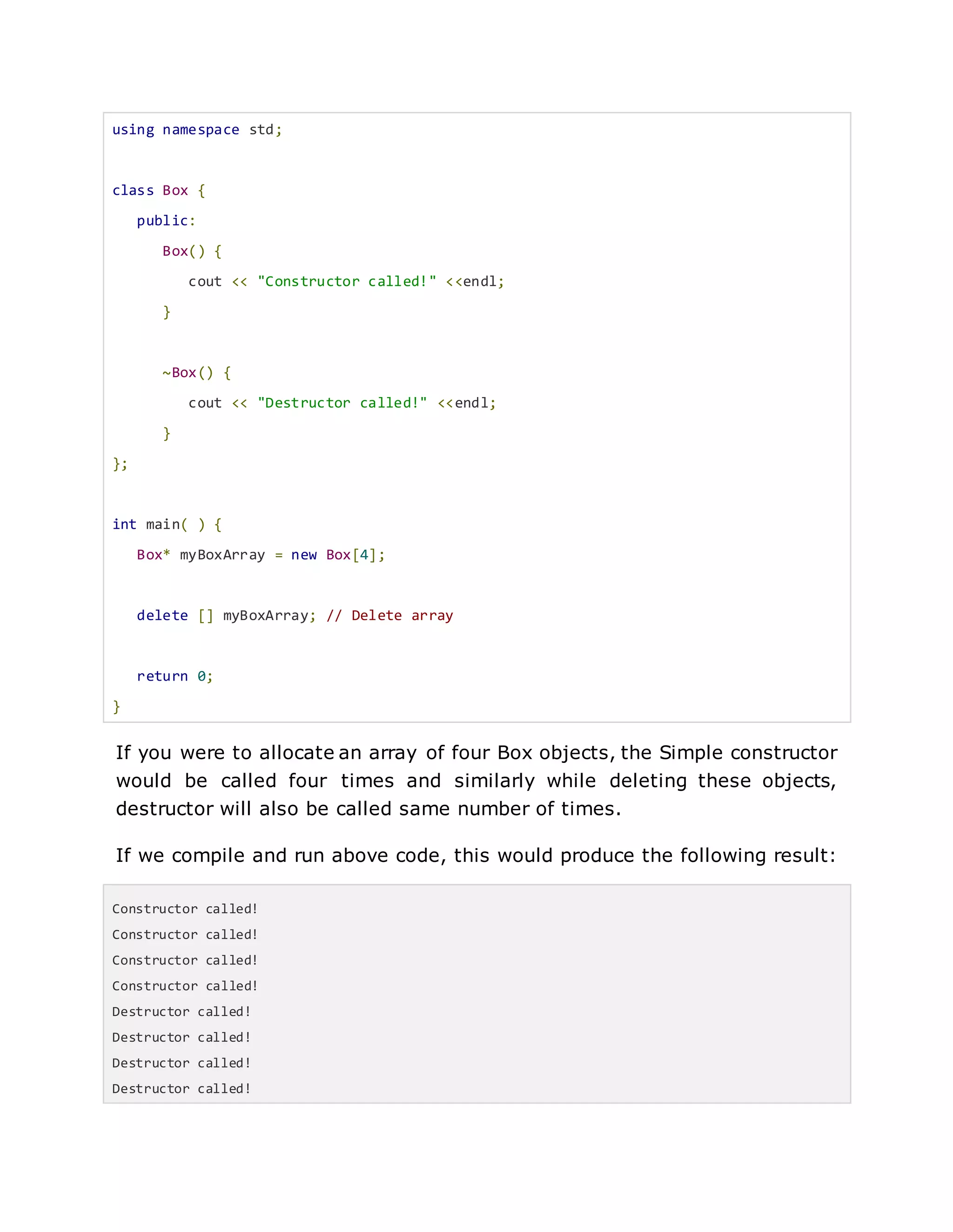 Arrry structure Stacks in data structure | DOCX