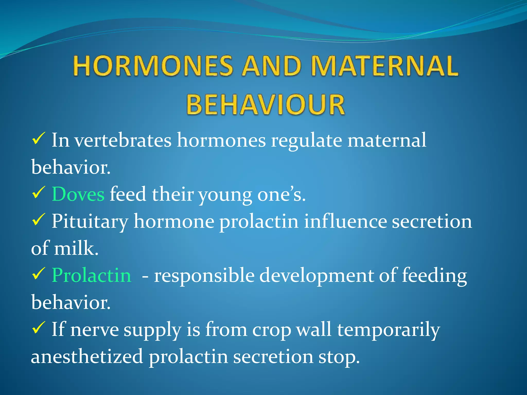 HORMONES AND BEHAVIOUR | PPTX