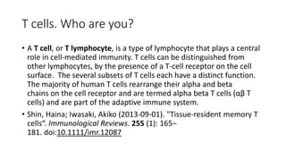 Anti Radiation T cells vaccine. | PPTX