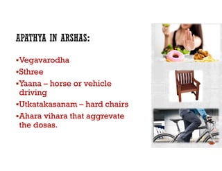 Role of pathya in Arsas | PDF