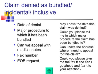 Ar scenarios with all the points to be verified and asked | PPT