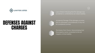 ARS Criminal Damage- Understanding the law, types, consequences, and ...