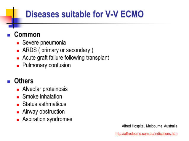 Use of ECMO in H1N1 Influenza Pneumonia.ppt
