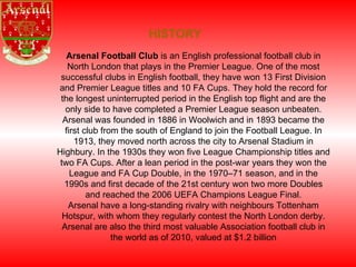 Arsenal f | PPT