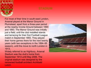 Arsenal f | PPT