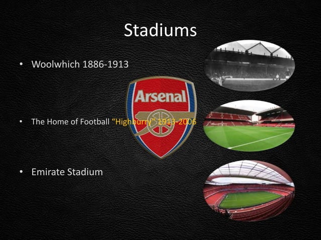 Arsenal fc presentation | PPTX | Soccer | Sports