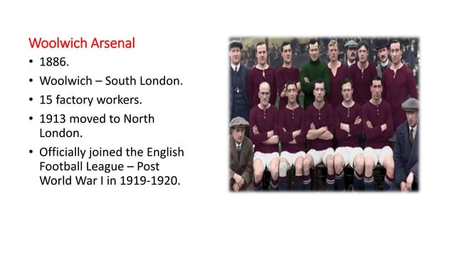 Arsenal FC ppt | PPTX | Soccer | Sports